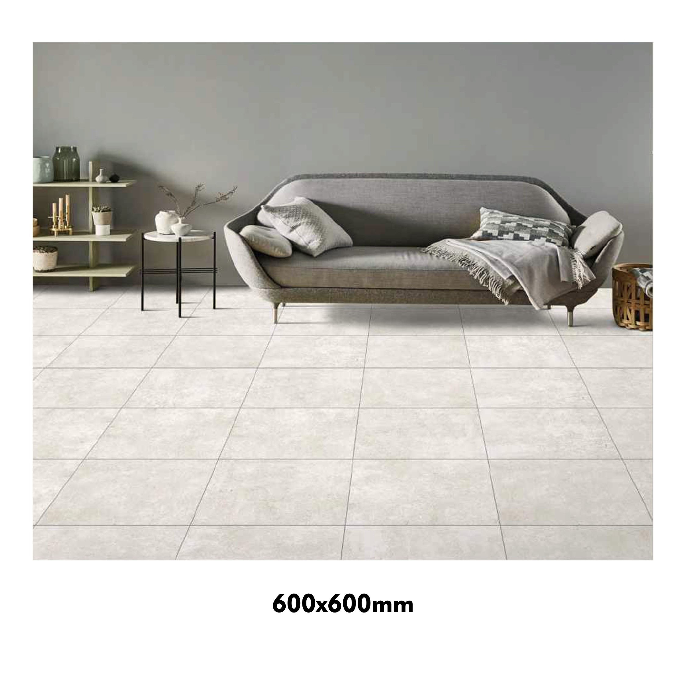 RANGE Floor Tile 600x600mm 4116 – Silica